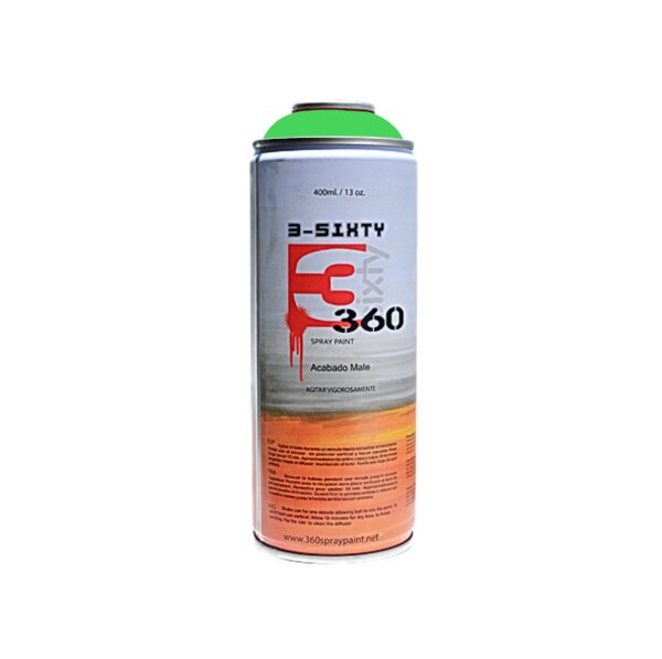 Pintura en Aerosol 400ml 360 Spray Paint Fluorescente | Atemporal Shop